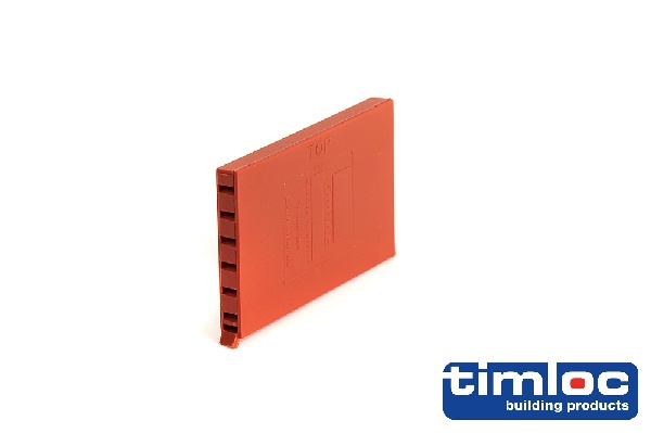 Hertings. TIMLOC WEEP VENT - 1143-TERRACOTTA