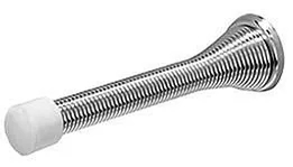 Hertings. ZINC PLATED SPRING DOOR STOPS - I33500AB