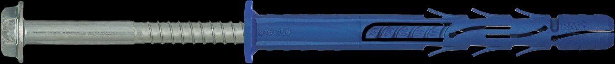 Hertings. RAWLPLUG HEX HEAD (T40) FRAME FIXING - R-FF1-N-10K120